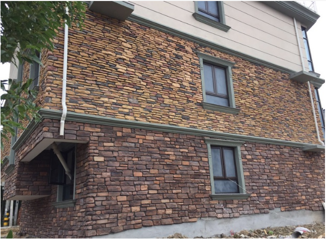 Exterior Split Brick Decorative Mcm Flexible Clay Tile Wall Cladding L220mm