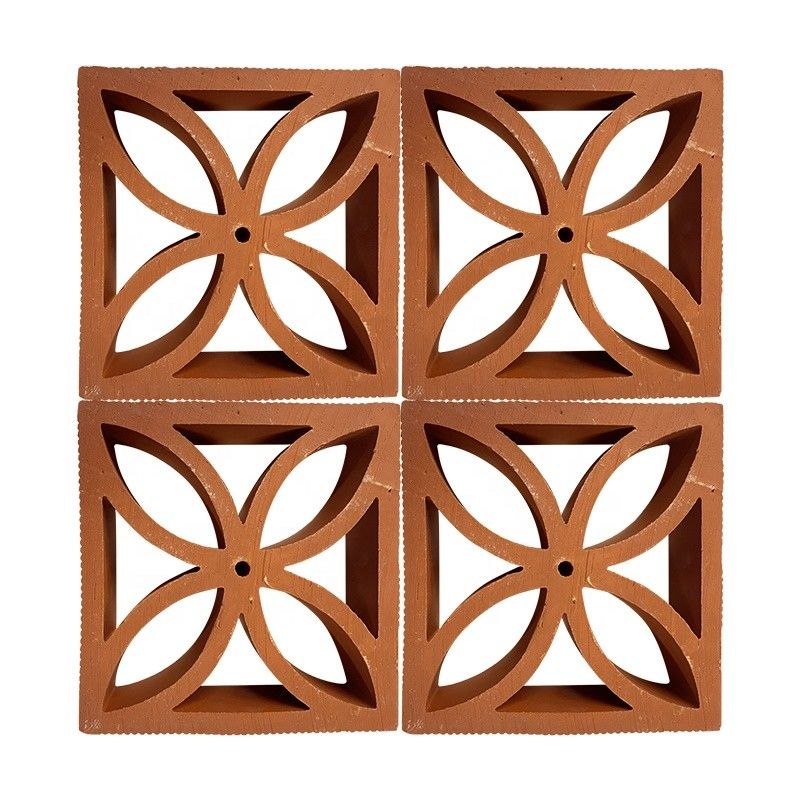Hollow Brick Design Wall Panel Terracotta Breeze Block For Sale