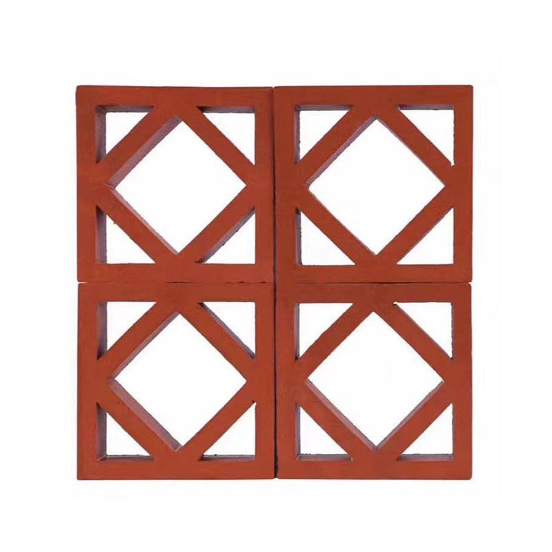 Natural Red Clay Terracotta Hollow Blocks Jaali Tiles Used For Wall ...
