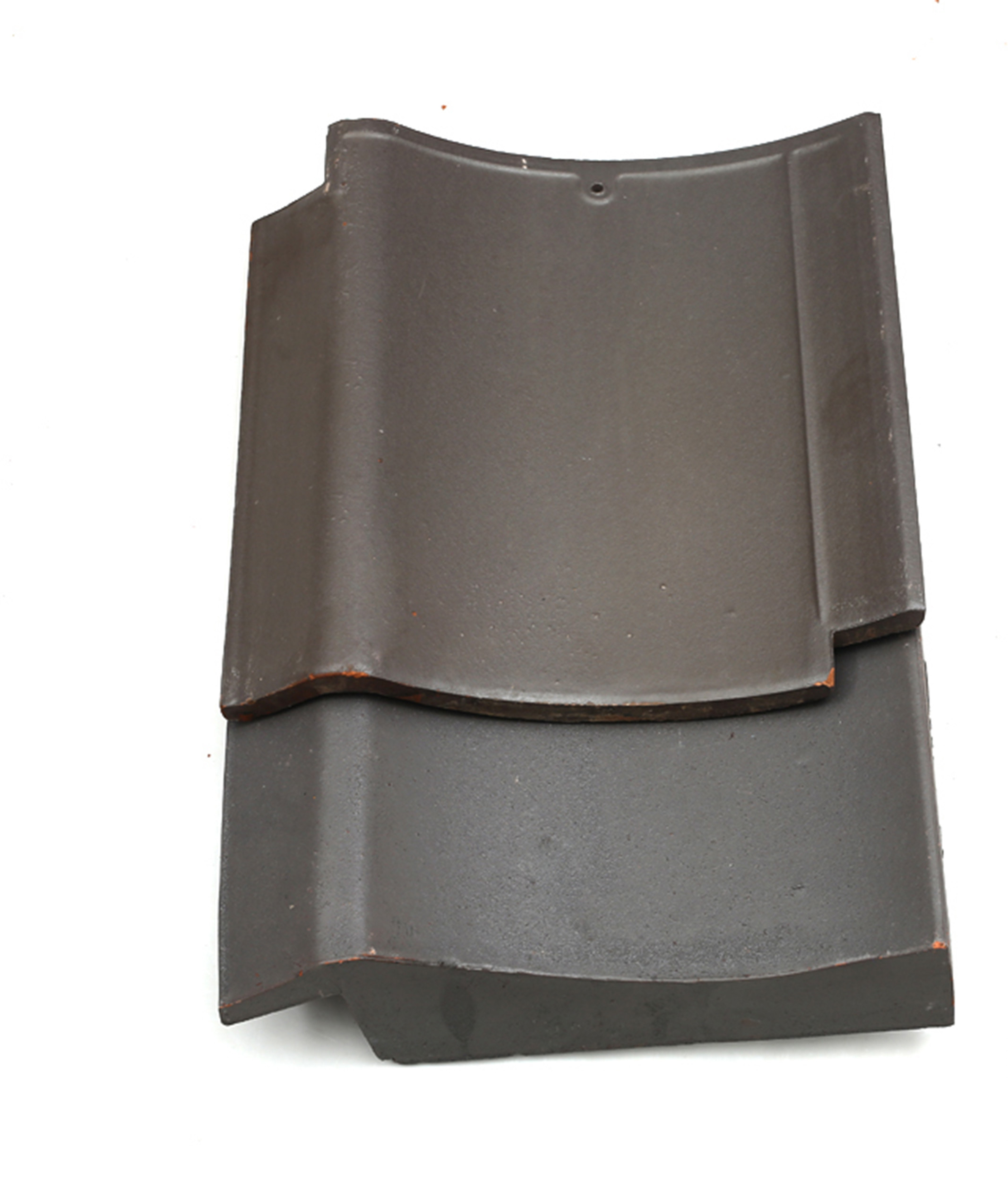 Black Grey Colors Ancient Style Japanese Building Grey Clay Roof Tiles