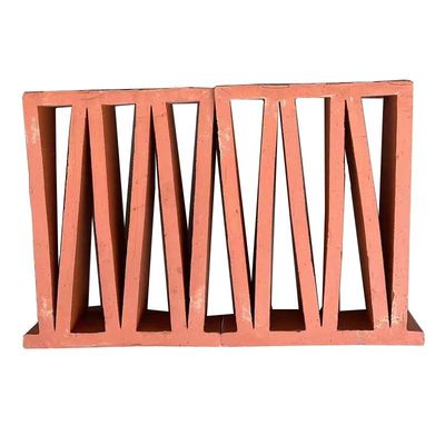 Jali Garden Decorative Terracotta Tiles Handmade 200mm Indoor Wall Block