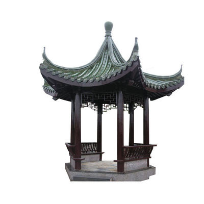 Buy chinese pavilion wooden garden gazebo, Good quality chinese ...