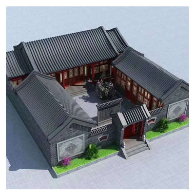 Pagoda Chinese Clay Roof Tiles Mosque Temple Japanese Traditional Style